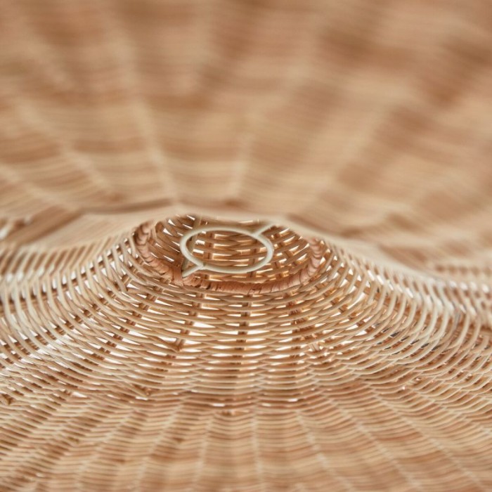 Rustieke rotan strohoed design hanglamp | Homelights