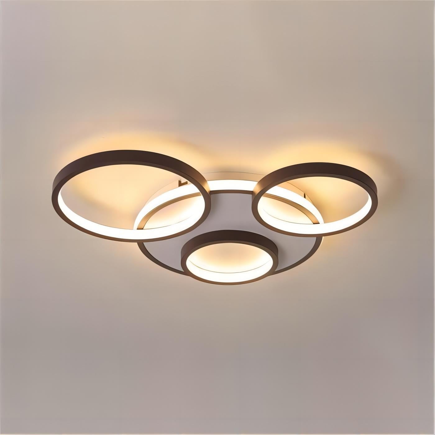 Modern Round Multi Circle LED Ceiling Lamp HL135 | Lamps For You ...