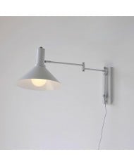 Crèmekleurige houten bolvormige wandlamp HL562 | Wandlamp | HOMELIGHTS