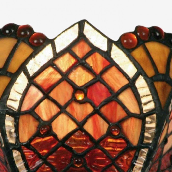 TF Orsino Vintage Art Glass Wall Light - Decorative Art Nouveau Wall ...