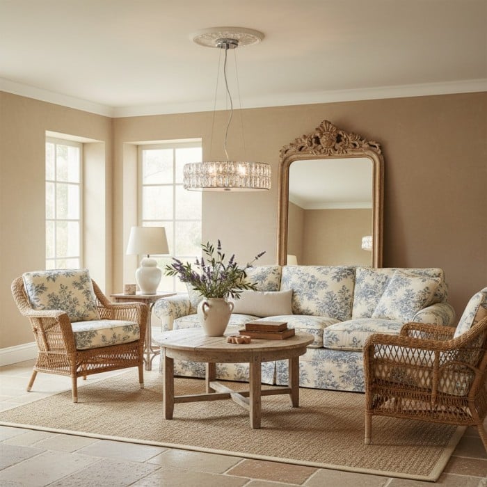 Glomara Style Geometric Crystal Pendant Light - Glamorous Dining Room ...