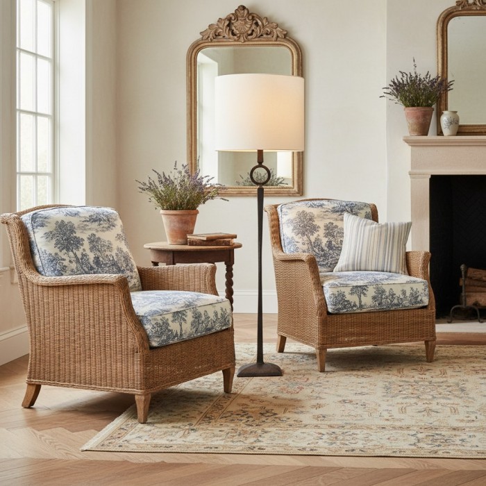 Trova Wrought Iron Floor Lamp - Single-Pole Design for Bedroom and ...