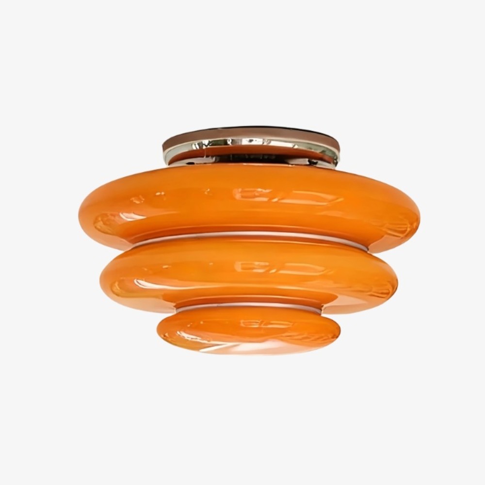 Cirren Layered Ceiling Light – Artistic Circular Silhouette Ceiling ...